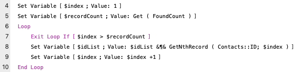 Master List Creation in Claris FileMaker | Codence